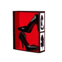China Personalised Small Cardboard Shoe Box Magnetic for Luxury High Heel for sale