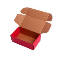 China Collapsible Cardboard Shoe Box Shipping Box Custom Printing for sale