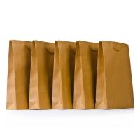 China Custom Printing Kraft Paper Bag Glossy Lamination Matt Lamination for sale