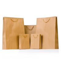 China Custom Printing Kraft Paper Bag Glossy Lamination Matt Lamination for sale