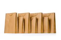 China Custom Printing Kraft Paper Bag Glossy Lamination Matt Lamination for sale