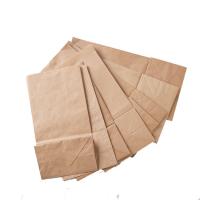 China Custom Printed Kraft Paper Bag Food Grade Recycled For Bread Sandwich for sale