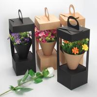 China Custom Eco-friendly Valentine Flower Packaging Box for Luxury Rose Flower Gift for sale