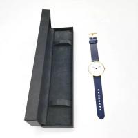 China Custom Printing Watch Gift Packaging Box Luxury Black Cardboard for sale