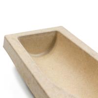 China Biodegradable Paper Molded Pulp Packaging Tray With Lid For Fruit Juice Whisky Wine Bottle for sale