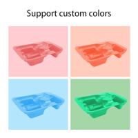 China Biodegradable Paper Molded Pulp Tray Packaging Box With Lid for Luxury Perfume Set for sale