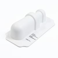 China Biodegradable Luxury Cosmetics Paper Molded Pulp Tray Packaging Box With Glue Lid for sale