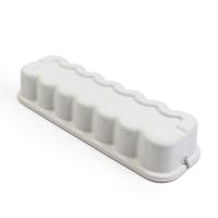China Biodegradable Paper White Molded Pulp Tray With Elastic Rope For Electric Toothbrush for sale