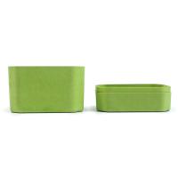 China Paper Biodegradable Green Molded Pulp Box With Lid Custom Design For Cosmetics for sale