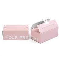 China Sturdy Storage Foldable Corrugated Carton Custom Closing Self Stick Zipper Mailer Box Packaging for sale