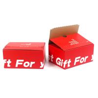 China Custom Easy Tear Strip Opening Seal Zipper Carton Box Corrugated Cardboard Boxes for sale