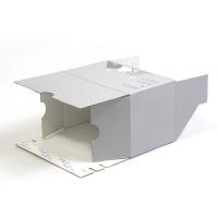 China FSC Certificated Custom Easy Tear Strip Box Corrugated Cardboard Tear Open Box for sale