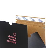 China Wholesale Zipper Carton Box Shipping Corrugated Cardboard Storage Carton Box With Tear Strip for sale