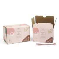 China Wholesale Custom Print Logo Corrugated Zipper Packaging Gift Box Tear Off Strip Carton Shipping Cardboard Boxes for sale
