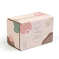 China Wholesale Custom Print Logo Corrugated Zipper Packaging Gift Box Tear Off Strip Carton Shipping Cardboard Boxes for sale