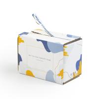 China Wholesale Postal Packaging Box Self Seal Sticker Zipper Recycled Mailer Shipping Box With Adhesive Tear Strip for sale