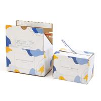 China Wholesale Postal Packaging Box Self Seal Sticker Zipper Recycled Mailer Shipping Box With Adhesive Tear Strip for sale