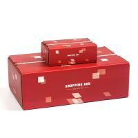 China Custom Quick Seal Peel Off Box Self Seal Postal Kraft Zipper Carton Box Adhesive Tear Strips for sale