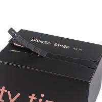 China Custom Print Logo Corrugated Paper Boxes Recycled Cardboard Zipper Tear Strip Box for sale