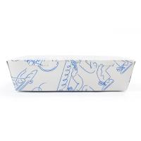 China Customizable Logo Takeaway Paper Lunch Box Disposable Environmental Protection Food Packaging Box for sale