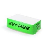 China Green Disposable Kraft Paper Boat for Snacks Corrugated Food Tray Packaging for sale