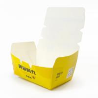 China Noodle Boxes Eco Friendly Food Container Pails With Handle Kraft Paper Corrugated for sale