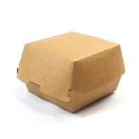 China Custom French Fries Fast Food Packaging Takeaway Food Burger Packaging Box for sale