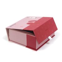 China Custom Printing Pink Adult Products Folding Magnetic Gift Box With Windows for sale