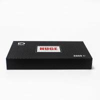 China Custom Special Printing Gold Foil Luxury Black Electronics Folding Magnetic Gift Box for sale