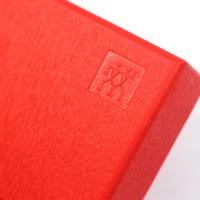 China Special Paper Embossing Logo Red Printing Shipping Lid And Base Gift Box With Eva Tray for sale