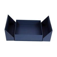 China Custom Design Jewelry Box with Embossed Printing Handling and Corrugated Board Lid for sale
