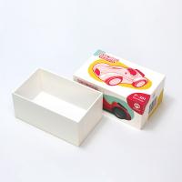 China Custom Design Kids Toys Gift Corrugated Board Paper Lid and Base Box with Matt Lamination for sale