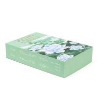 China Electric Toothbrush Cardboard Paper Lid And Base Box Varnishing Custom Flower Pattern for sale