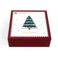 China Eco Friendly Christmas Gift Set Cardboard Packaging Lid and Base Gift Box for sale