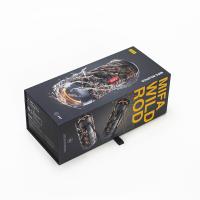 China Flashlight Folding Magnetic Cardboard Gift Box with Matt Lamination Corrugated Board for sale