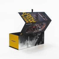 China Flashlight Folding Magnetic Cardboard Gift Box with Matt Lamination Corrugated Board for sale