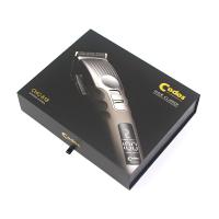 China Coloring Pritning Electric Razor Folding Magnetic Paper Gift Box With Plastic Tray for sale