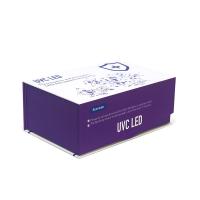 China Design Printing UVC LED Mineralight Folding Magnetic Paper Purple Gift Box for sale
