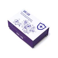 China Design Printing UVC LED Mineralight Folding Magnetic Paper Purple Gift Box for sale