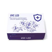 China Design Printing UVC LED Mineralight Folding Magnetic Paper Purple Gift Box for sale