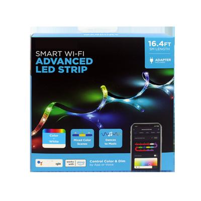 China Custom Printing LED Tape Lights Paper Box with Glossy Lamination and Paper Material for sale