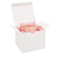 China Custom White Card Paper Soap Boxes Packaging with Matt Lamination OEM Product Box for sale