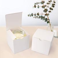 China Custom White Card Paper Soap Boxes Packaging with Matt Lamination OEM Product Box for sale