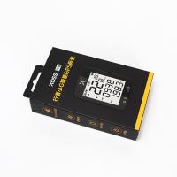 China Recycled Paper Packaging Black Box With Handle for Custom Design Electronic Product for sale