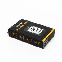 China Recycled Paper Packaging Black Box With Handle for Custom Design Electronic Product for sale