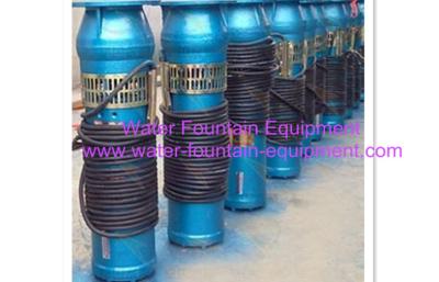 China Diving Type Cast Iron Underwater Fountain Pumps For Water Fountains Flange Connect for sale