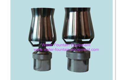 China SS304 Material Adjustable Cedar Fountain Nozzles Head Size DN20 To DN80 for sale