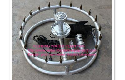 China Movable Small Decoration Water Fountain Equipment With Controller for sale