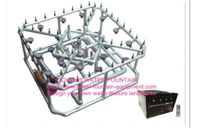 China Square Outdoor Water Fountain Equipment Dancing Water Fountain Easy Install for sale