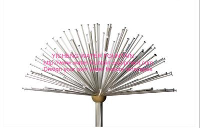 China Copper Chromplated Semisphere Water Fountain Nozzles Mini Hemisphere Indoor for sale